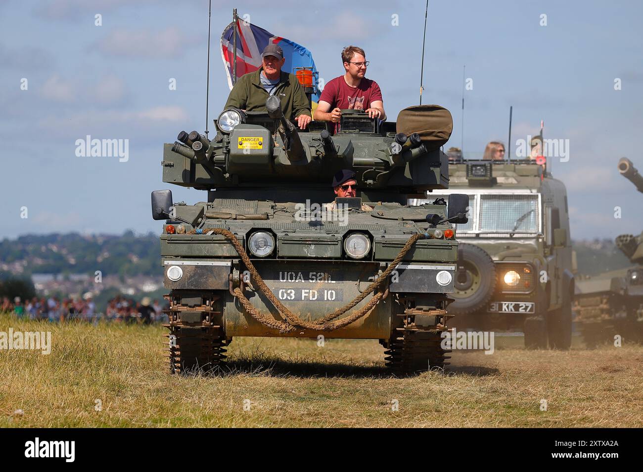 COMBAT VEH RECONNAISSANCE 30MM GUN FF CLANSMAN SABRE on parade at The ...