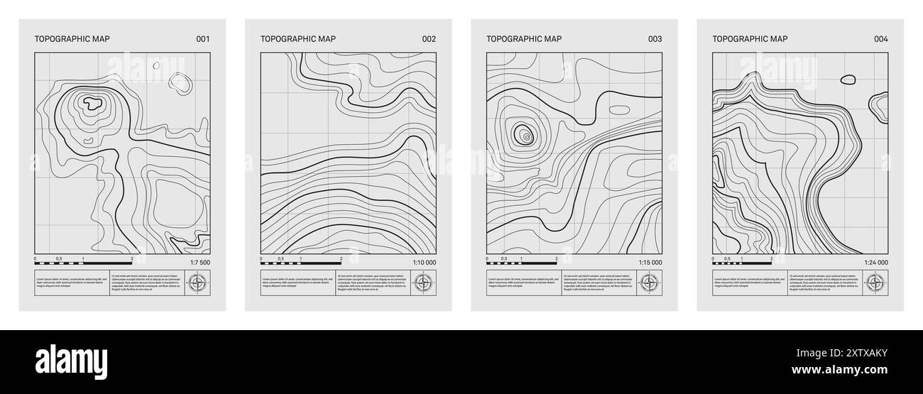 3d contour map mountain Cut Out Stock Images & Pictures - Alamy