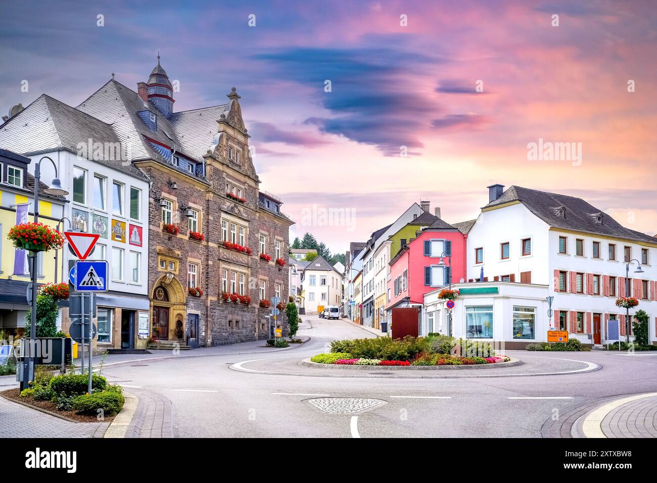 Old city of Saarburg, Germany Stock Photo - Alamy