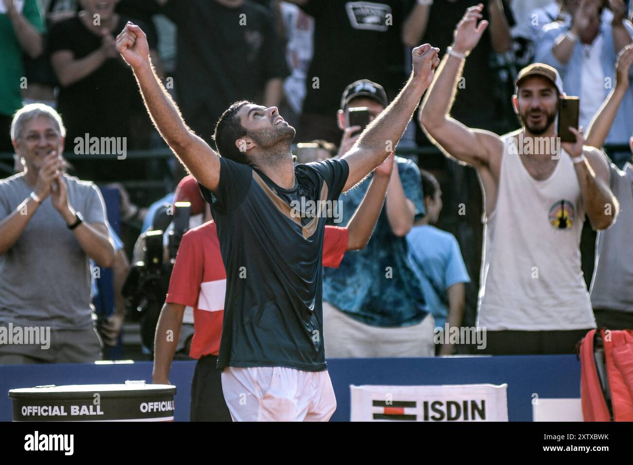 Facundo Díaz Acosta (Argentina). Argentina Open 2024 champion Stock ...