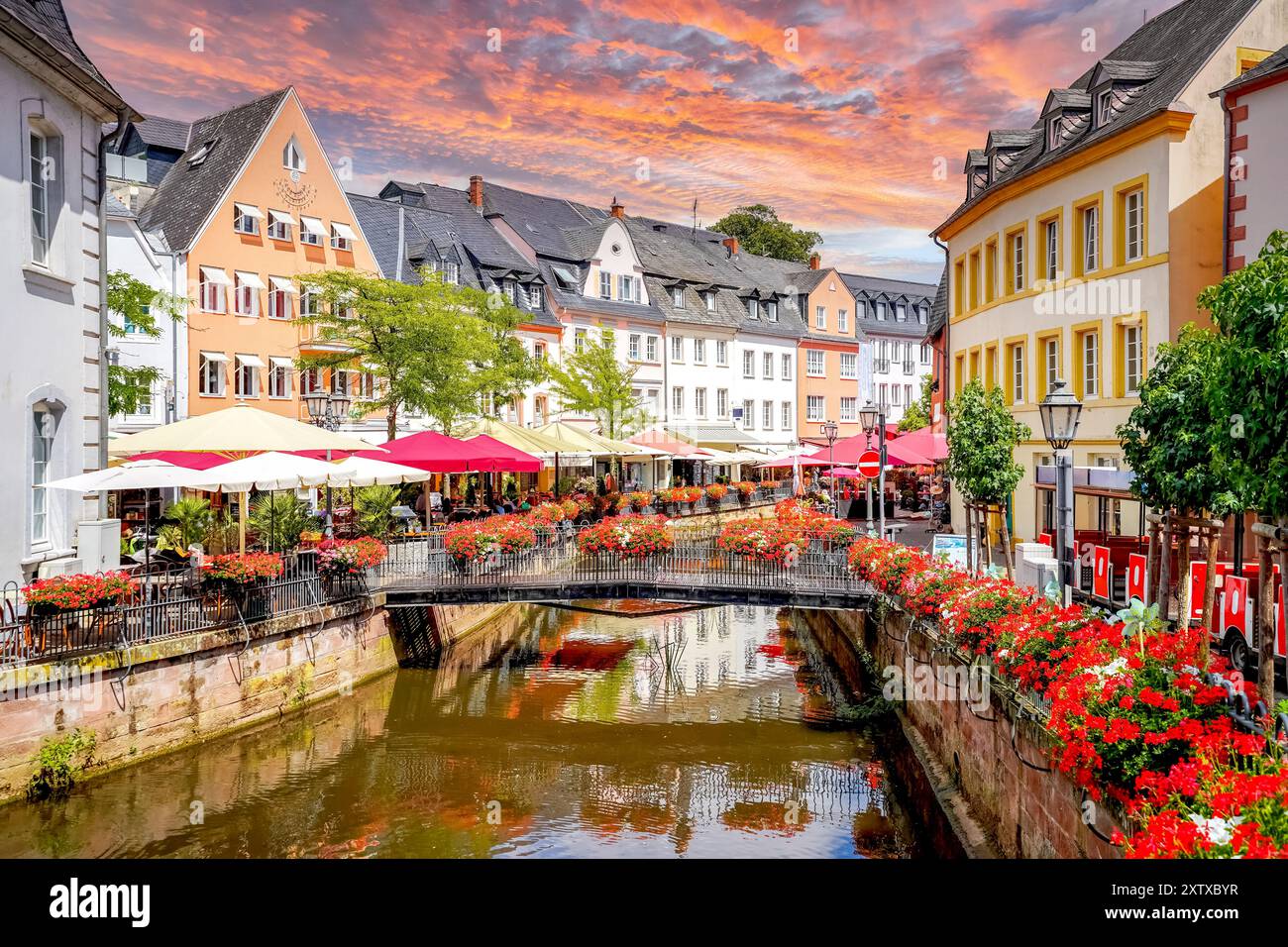 Old city of Saarburg, Germany Stock Photo - Alamy