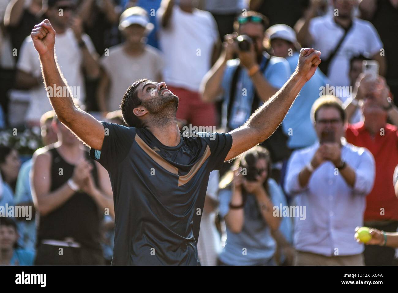 Facundo Díaz Acosta (Argentina). Argentina Open 2024 champion Stock ...