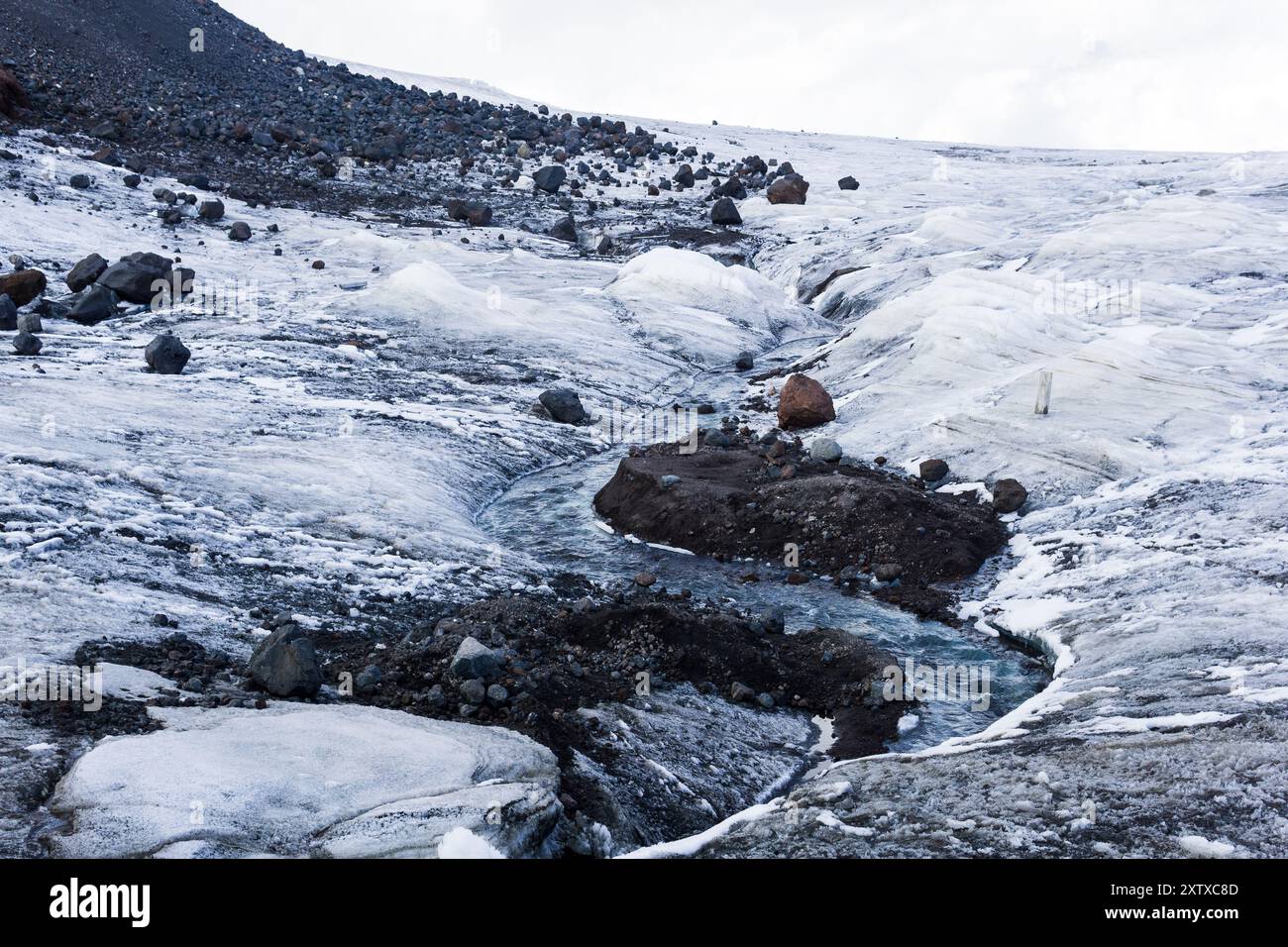 Melting snow on highland mountain hi-res stock photography and images ...