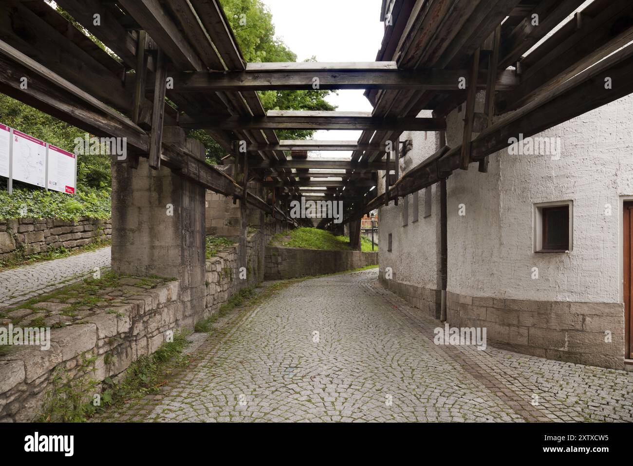 The historical power transmission system of graduation house Bad Koesen ...