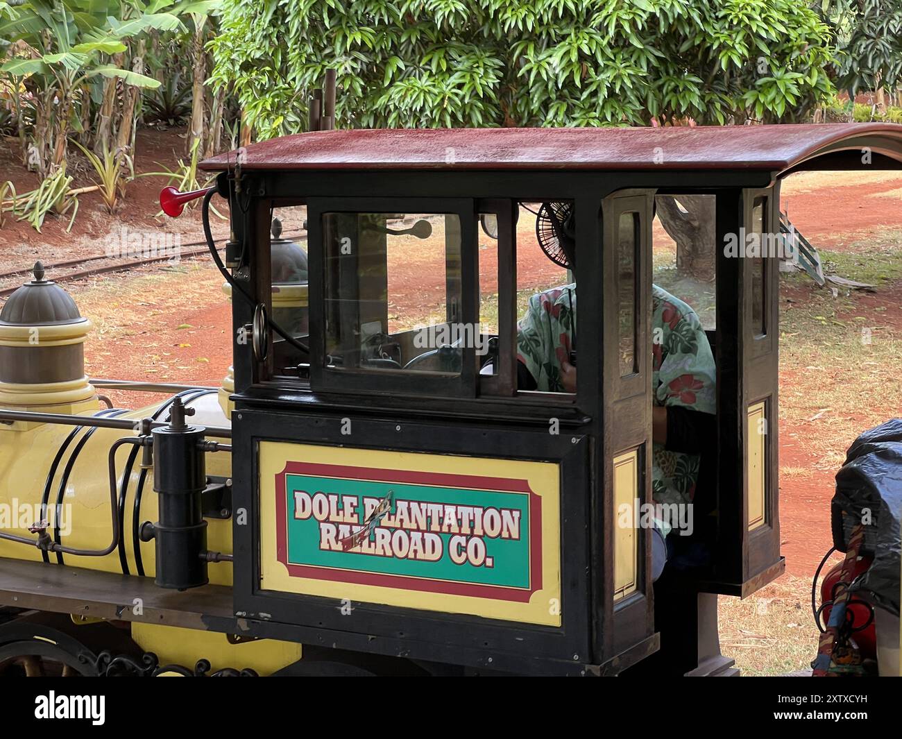 Dole plantation hawaii train hi-res stock photography and images - Alamy