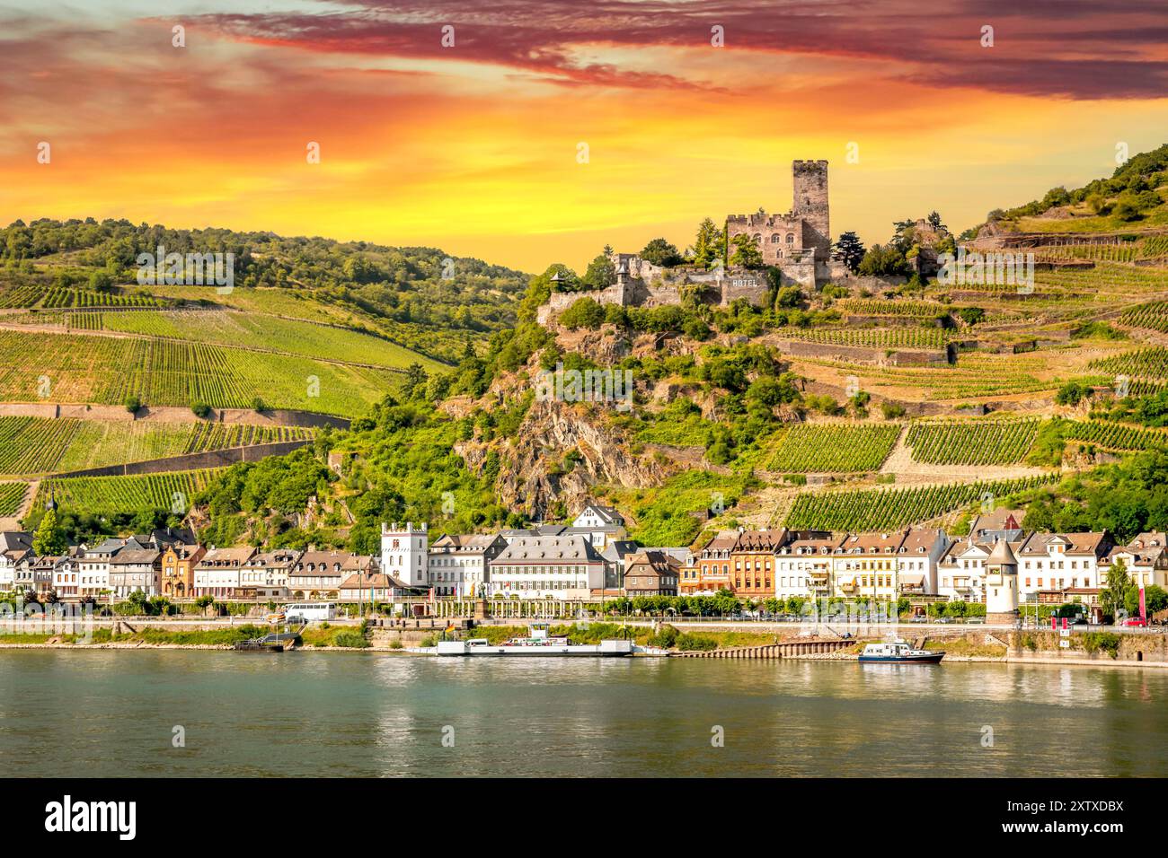 St goarshausen middle rhine hi-res stock photography and images - Alamy