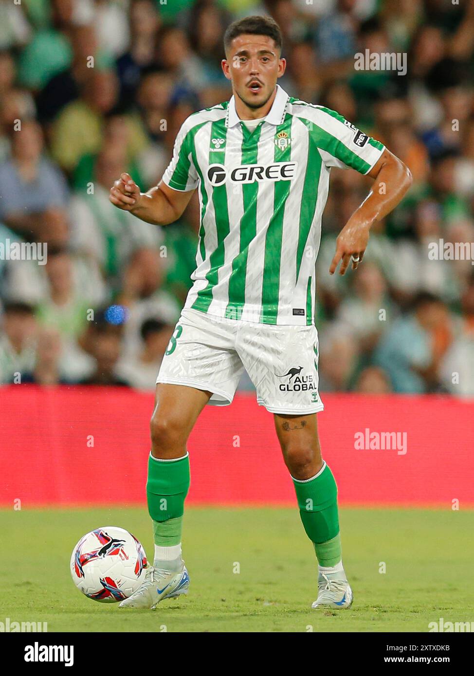 Sevilla, Spain. 15th Aug, 2024. Pablo Fornals of Real Betis during the La Liga EA Sports match ...