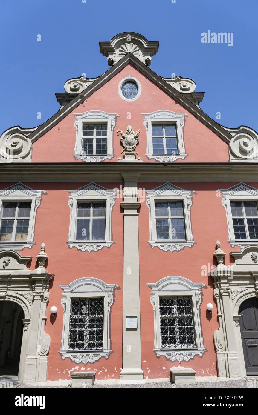Detailed view of the stables, princely stables, facade in baroque ...