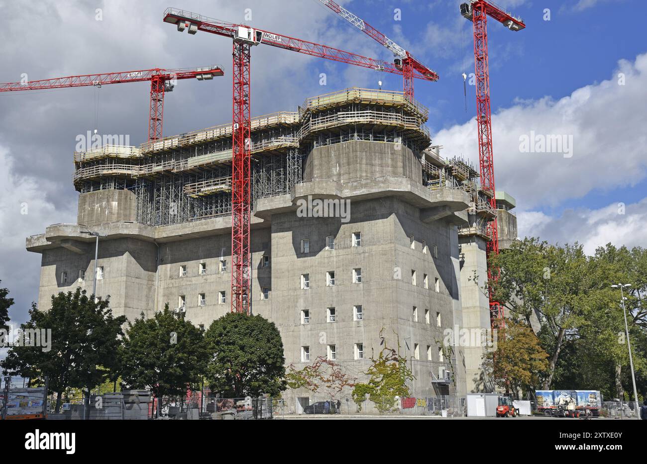 Conversion and extension to a hotel and event center hi-res stock ...