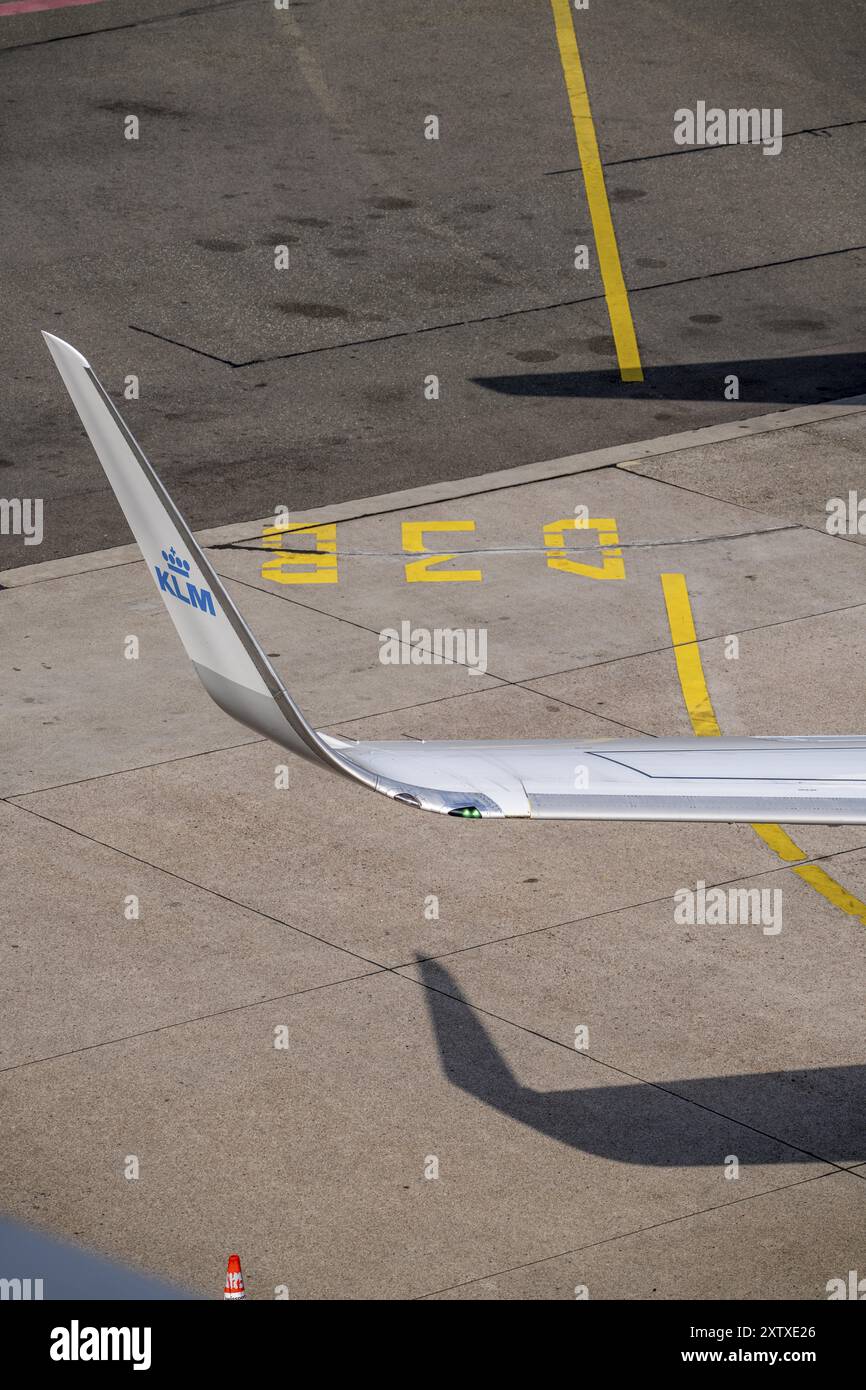 Winglets, upward curved wing extension, thus reduced drag, lower fuel ...