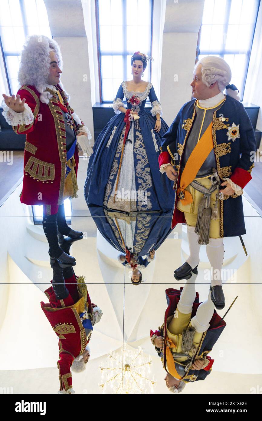 Koenigstein Fortress in Saxon Switzerland. Exhibition on the history of ...