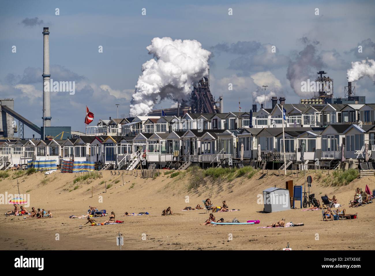 The Tata Steel Steel And Smelting Works In IJmuiden Velsen North the-tata-steel-steel-and-smelting-works-in-ijmuiden-velsen-north