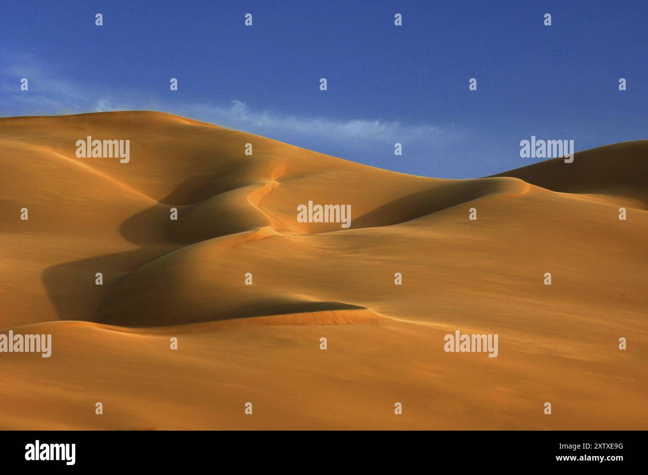 Sand dunes in the Gobi Desert, Mongolia, Gobi Desert, Asia Stock Photo ...