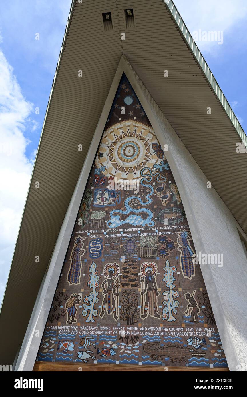 PAPUA NEW GUINEA, Port Moresby, Waigani, Papua New Guinea Parliament ...