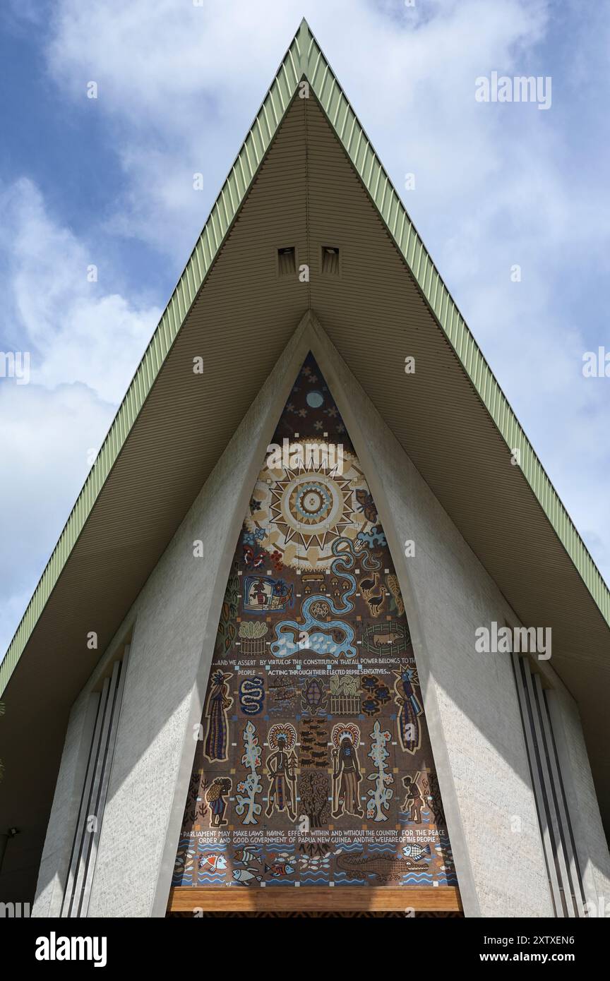 PAPUA NEW GUINEA, Port Moresby, Waigani, Papua New Guinea Parliament ...