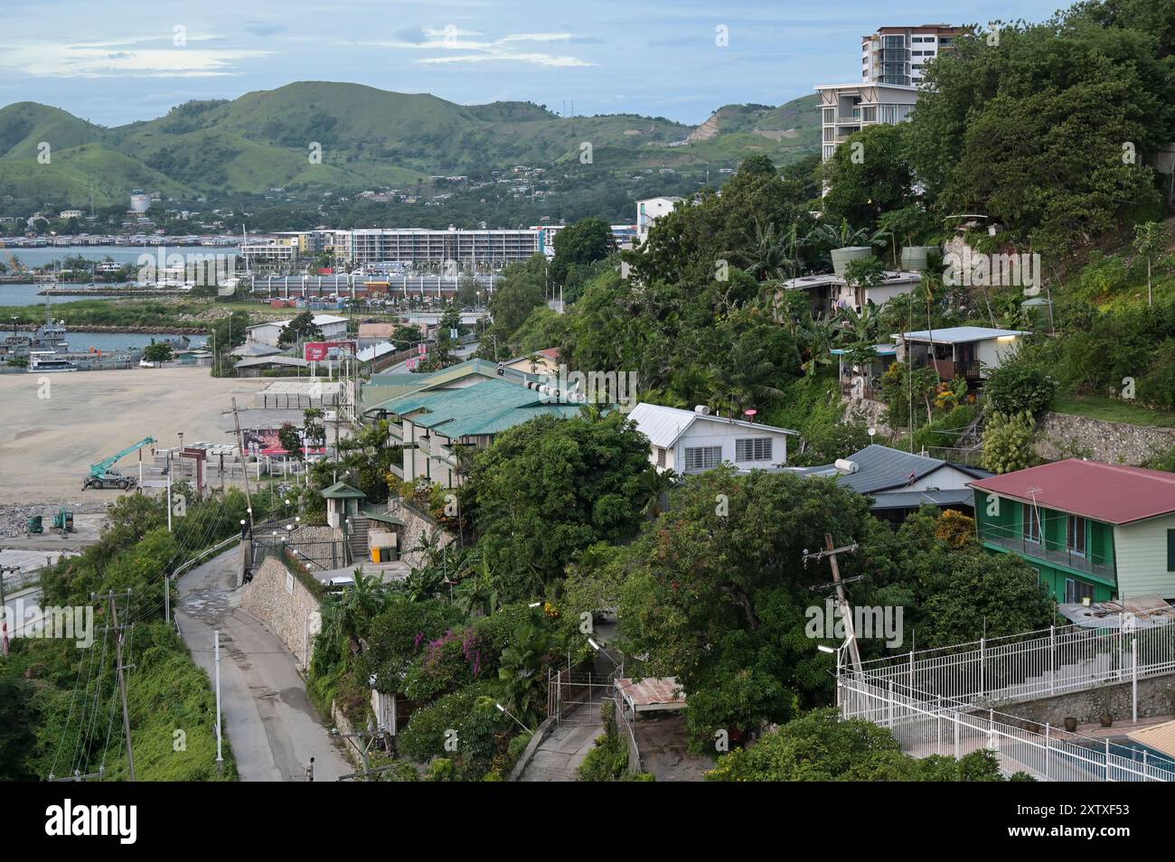 PAPUA NEW GUINEA, Port Moresby, city center / PAPUA NEUGUINEA, Port ...