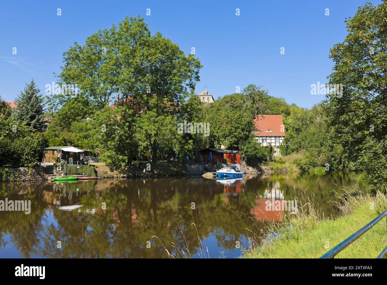 Saale riverbank hi-res stock photography and images - Alamy