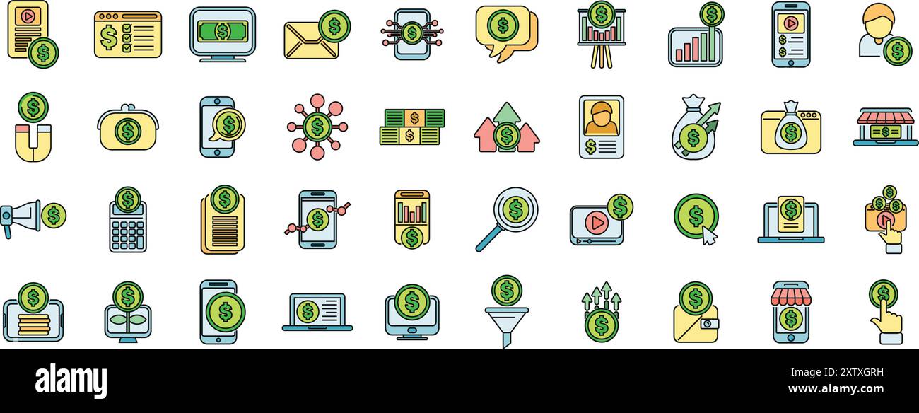 Ways of payments Stock Vector Images - Alamy