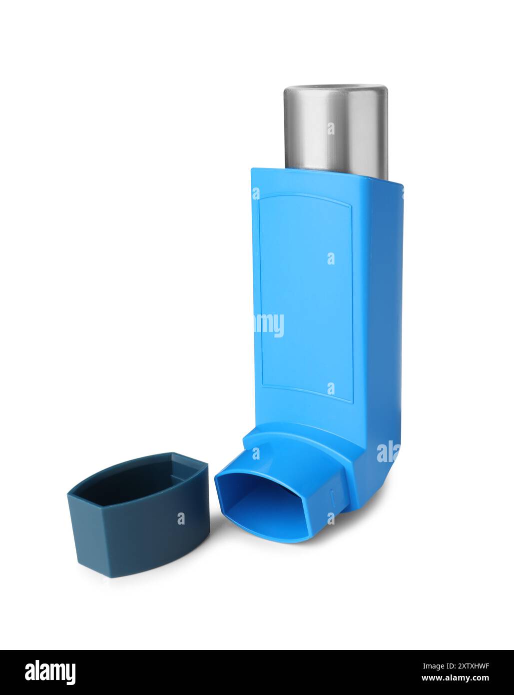 Asthma control inhaler Cut Out Stock Images & Pictures - Alamy