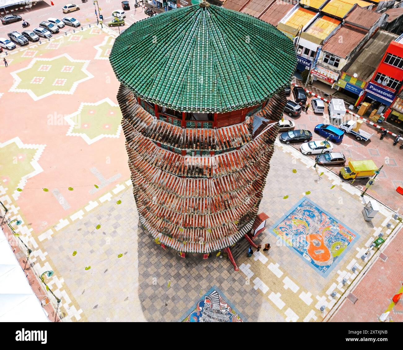 The Leaning Tower of Teluk Intan is a clock tower located in Teluk ...
