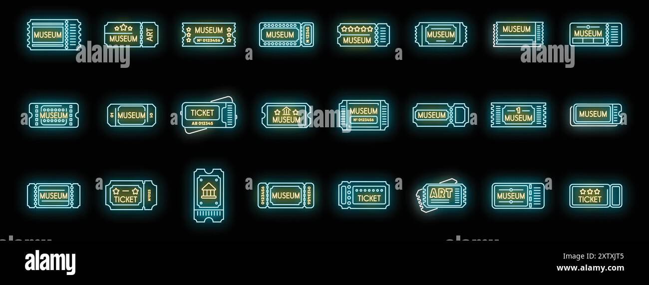 Dark museum visitor Stock Vector Images - Alamy