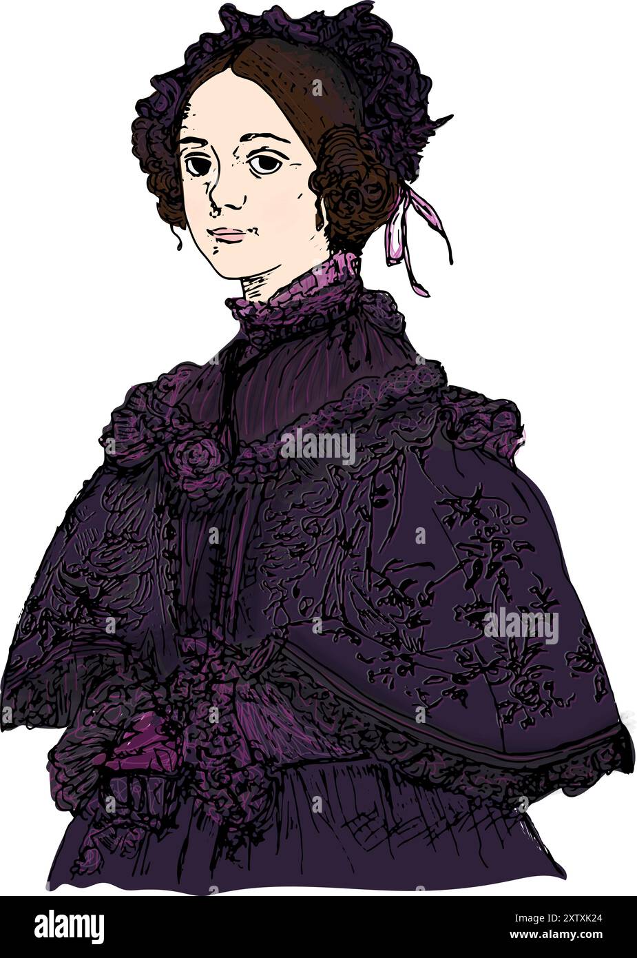 Ada lovelace portrait hi-res stock photography and images - Alamy