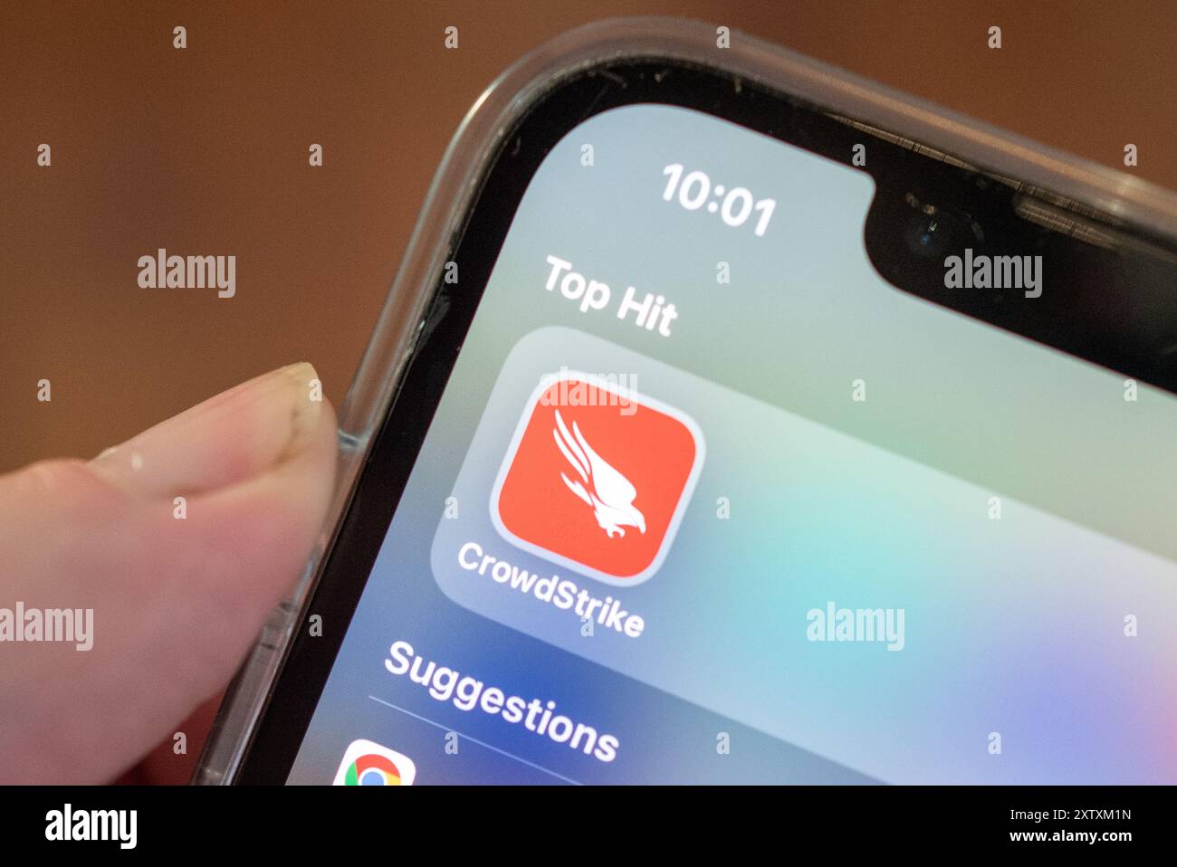Crowdstrike app hi-res stock photography and images - Alamy