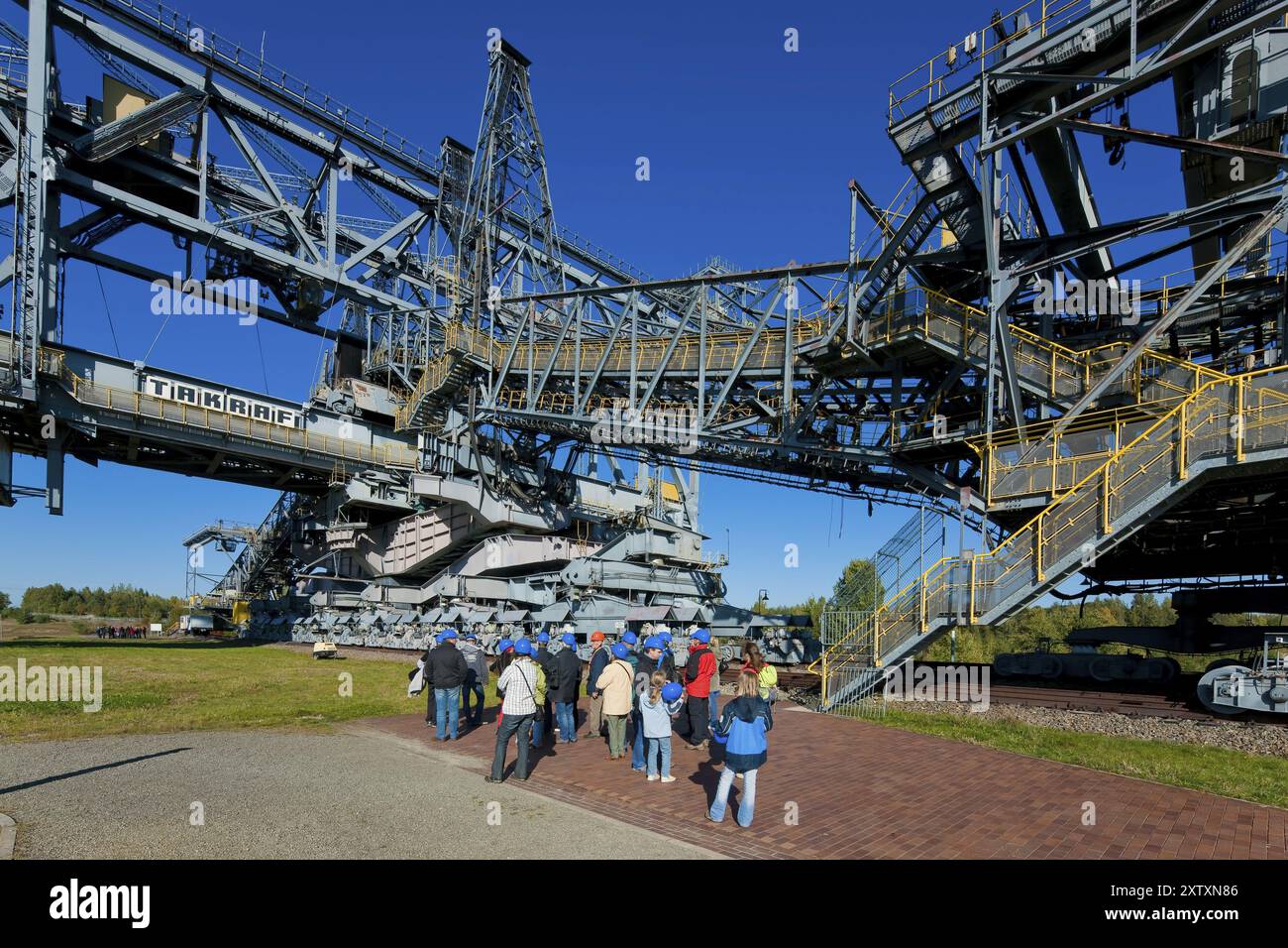 The F60 overburden conveyor bridge visitor mine is located on ...