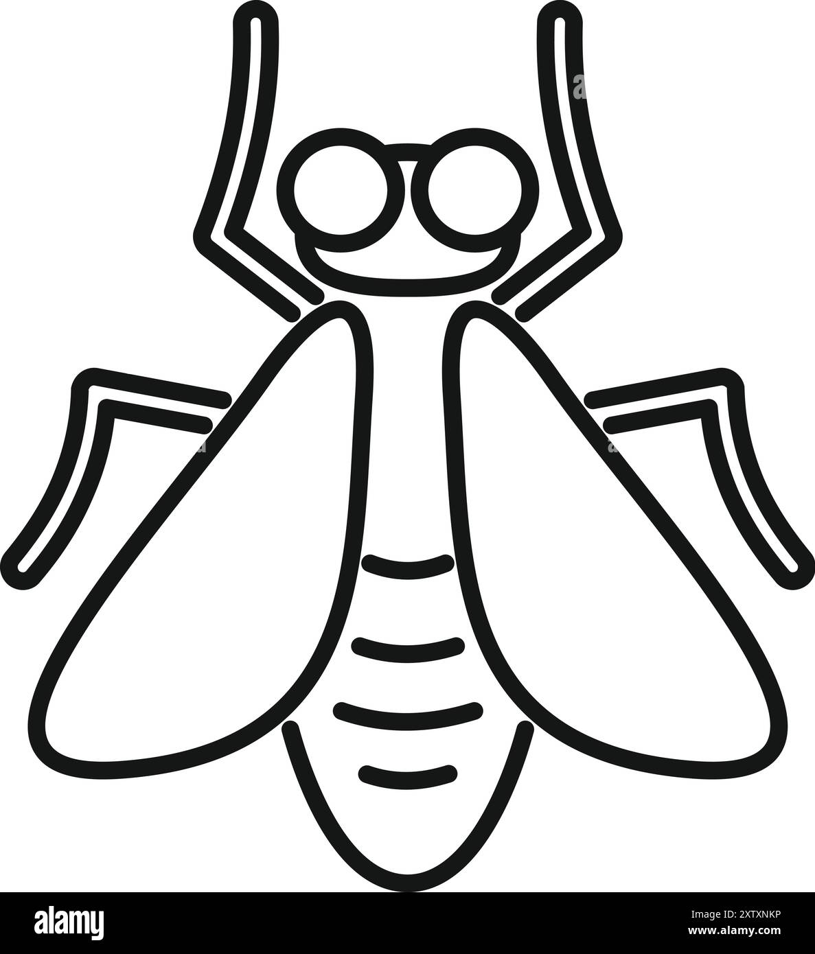 Fly macro eyes Stock Vector Images - Alamy