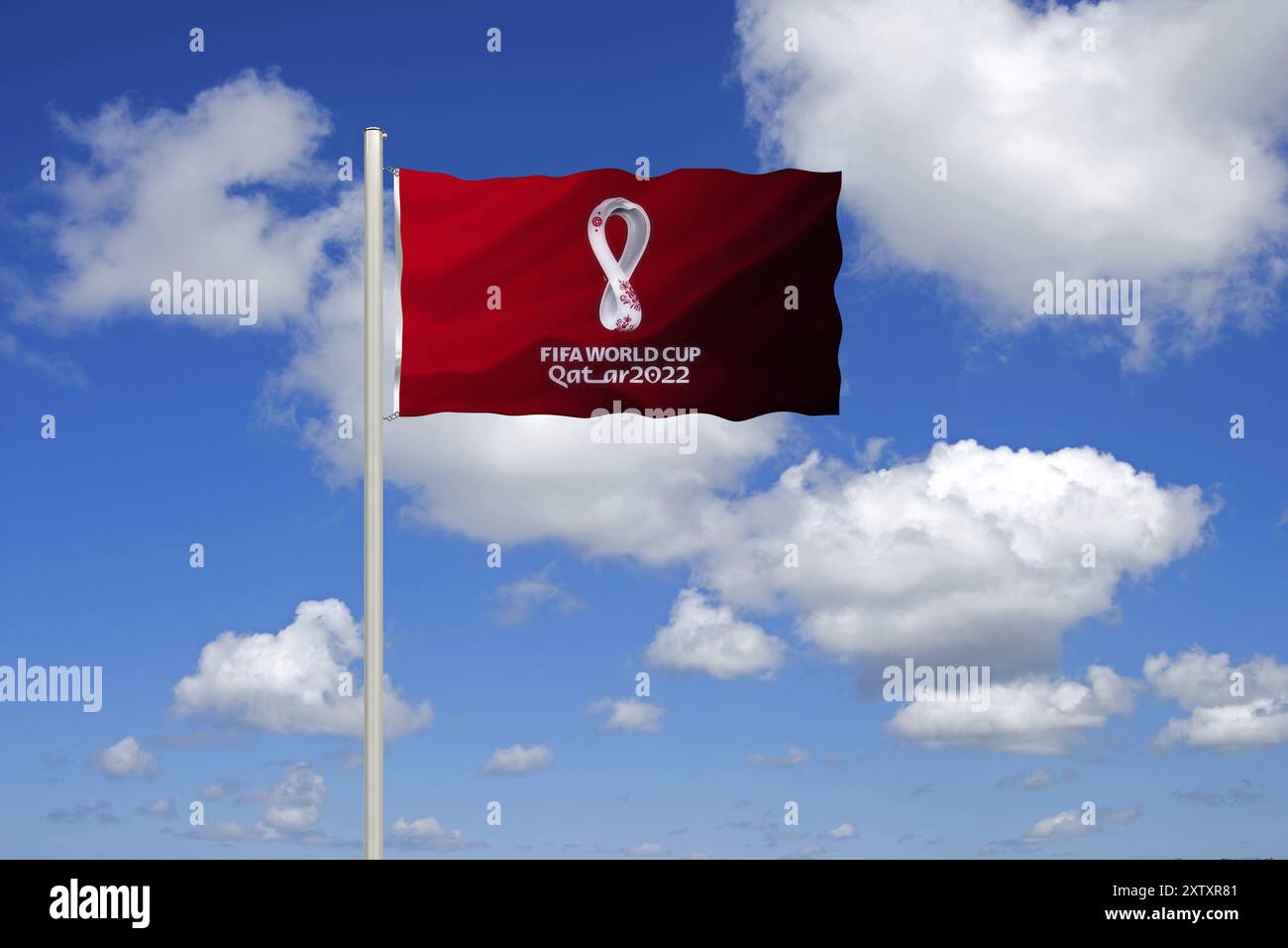 The logo of the 2022 FIFA World Cup in Qatar, studio Stock Photo - Alamy