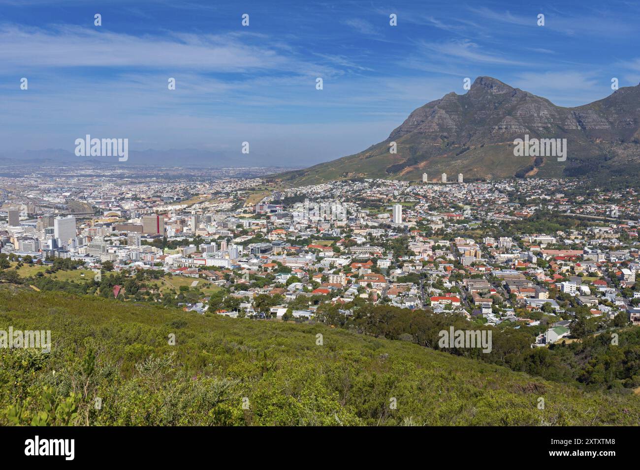 Landscape, South Africa, Table Mountain, Building, City, View of Cape ...
