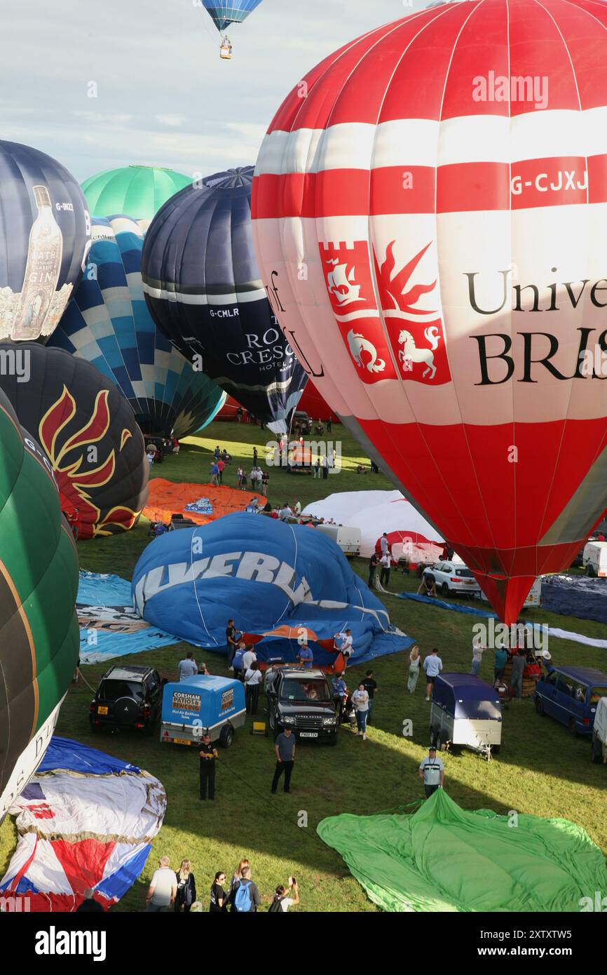 Hot air balloons, Bristol balloon fiesta 2024, Fly Navy Balloon ...