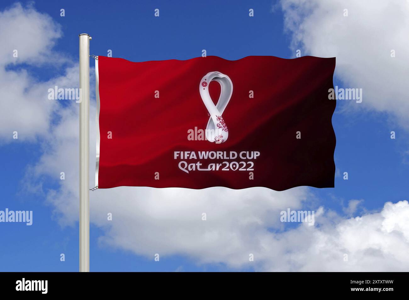 The logo of the 2022 FIFA World Cup in Qatar, studio Stock Photo - Alamy