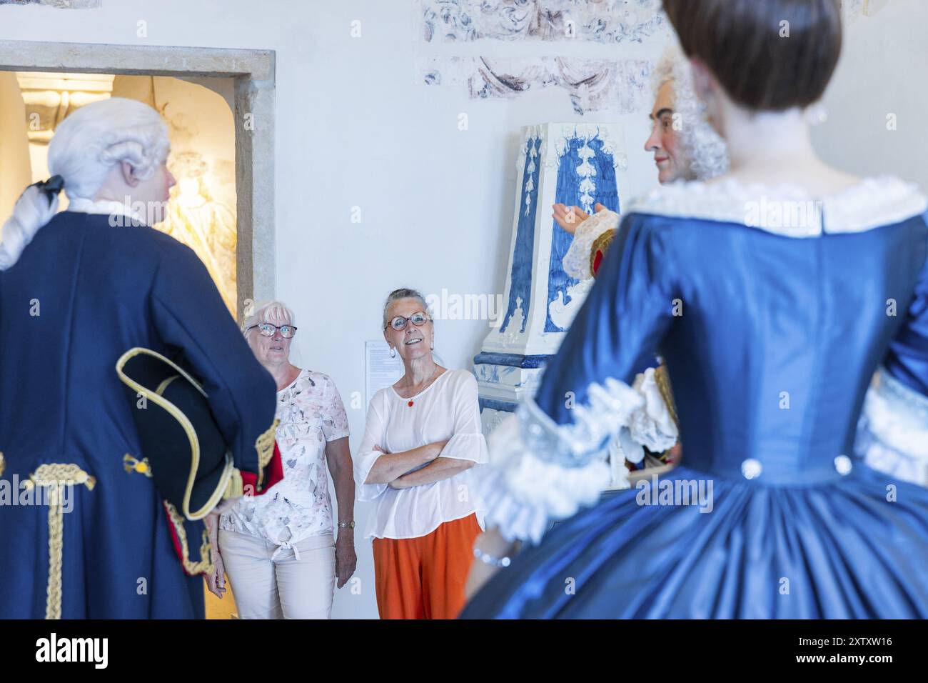 Koenigstein Fortress in Saxon Switzerland. Exhibition on the history of ...