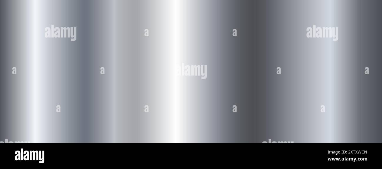 Metallic polished glossy abstract background. Silver gradient. The ...