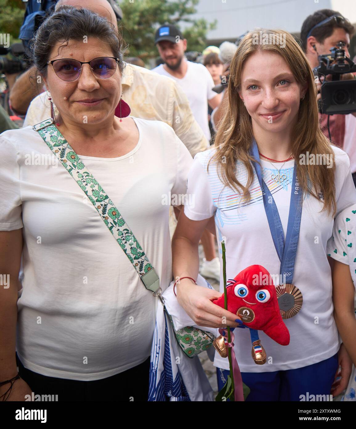 Bucharest, Romania. 16th Aug, 2024: Romanian gymnast Ana Maria Barbosu ...
