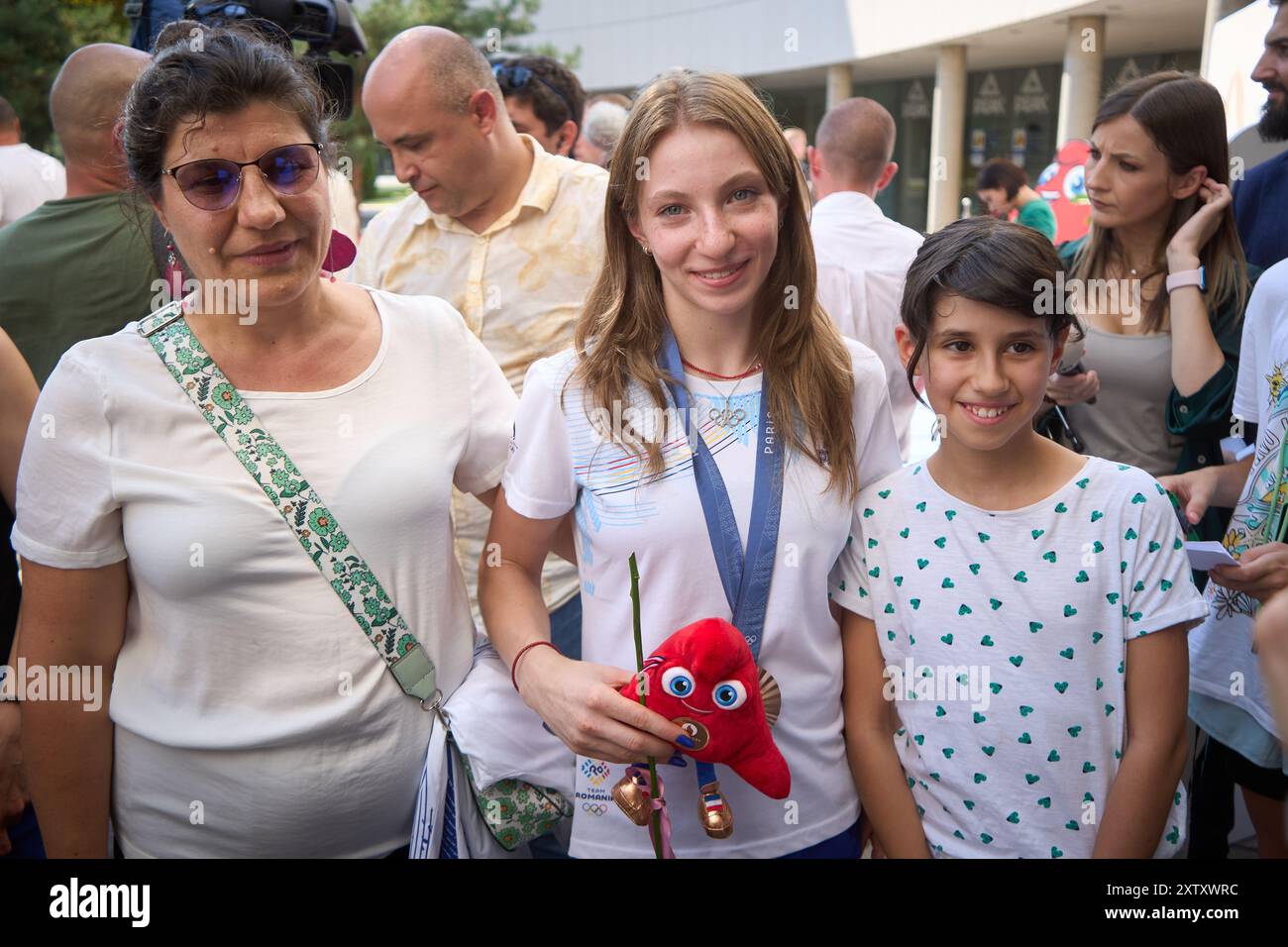 Bucharest, Romania. 16th Aug, 2024: Romanian gymnast Ana Maria Barbosu ...