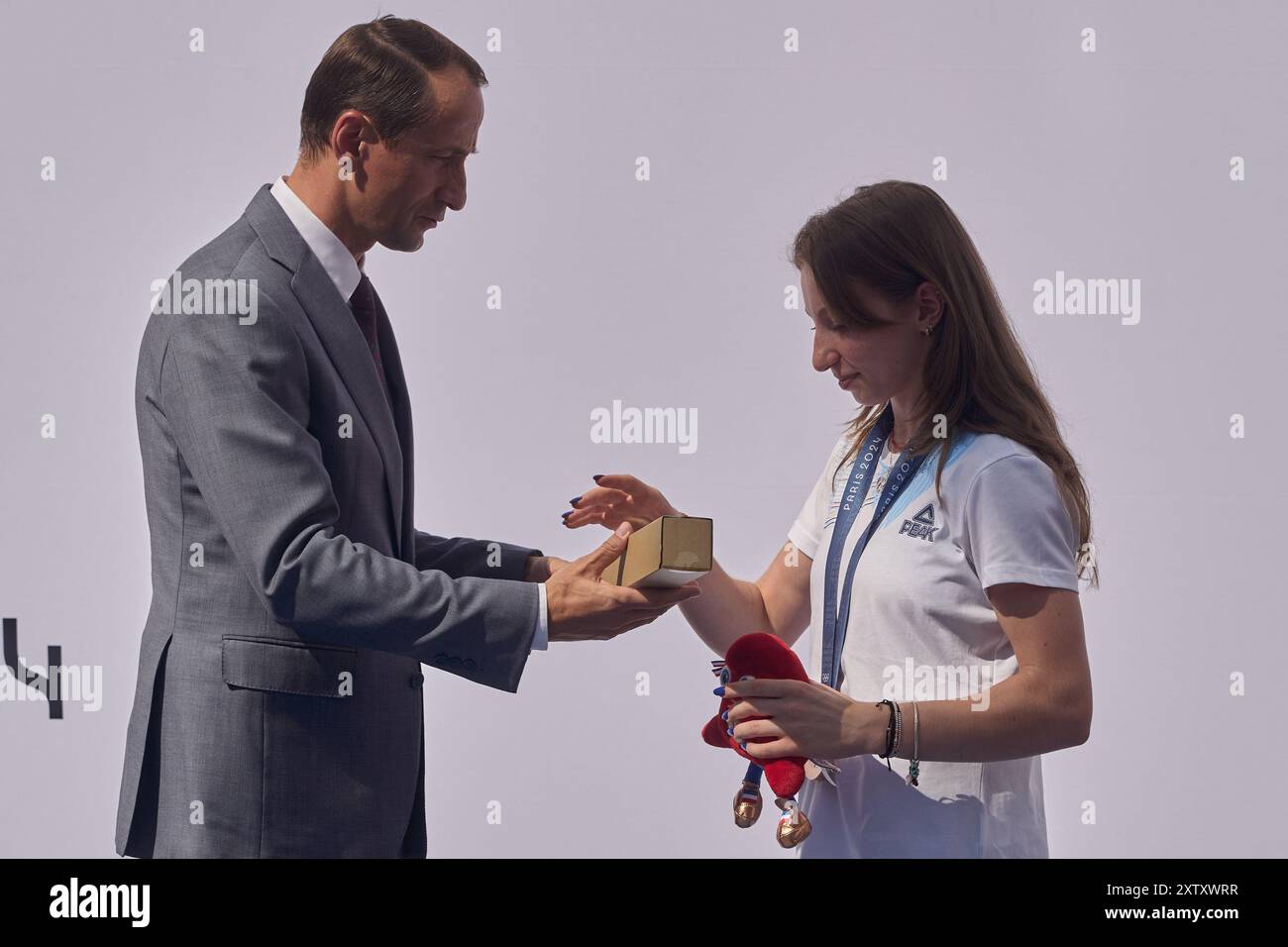 Bucharest, Romania. 16th Aug, 2024: Romanian gymnast Ana Maria Barbosu ...
