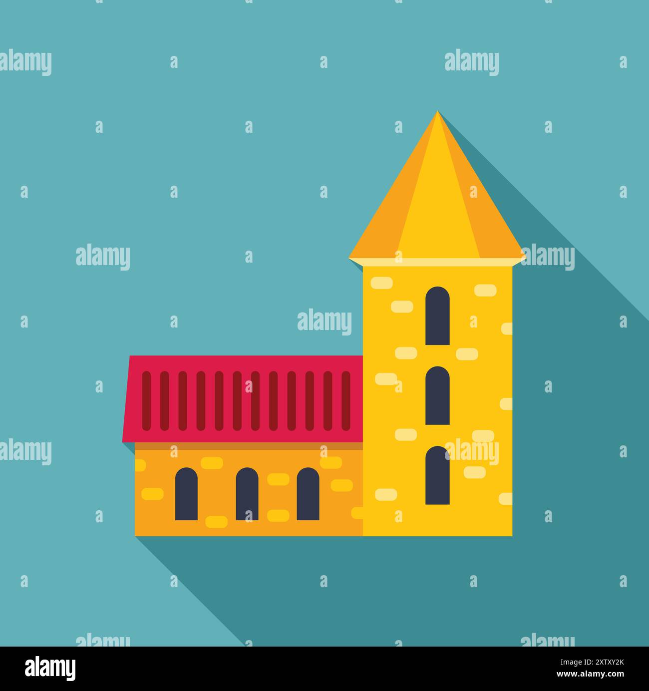 Ancient cobblestone europe Stock Vector Images - Alamy