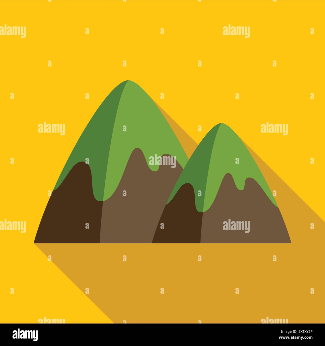 Long day of hiking Stock Vector Images - Alamy