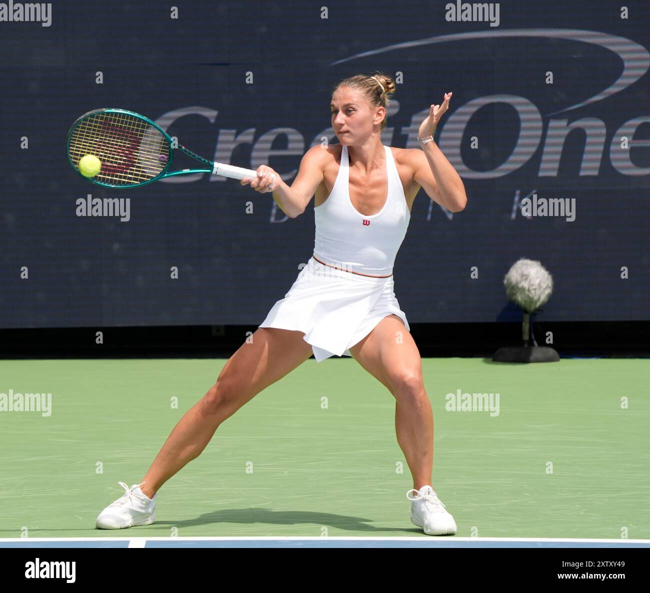 August 16, 2024: Marta Kostyuk (UKR )loses to Iga Swiatek (POL) 6-2, 6 ...