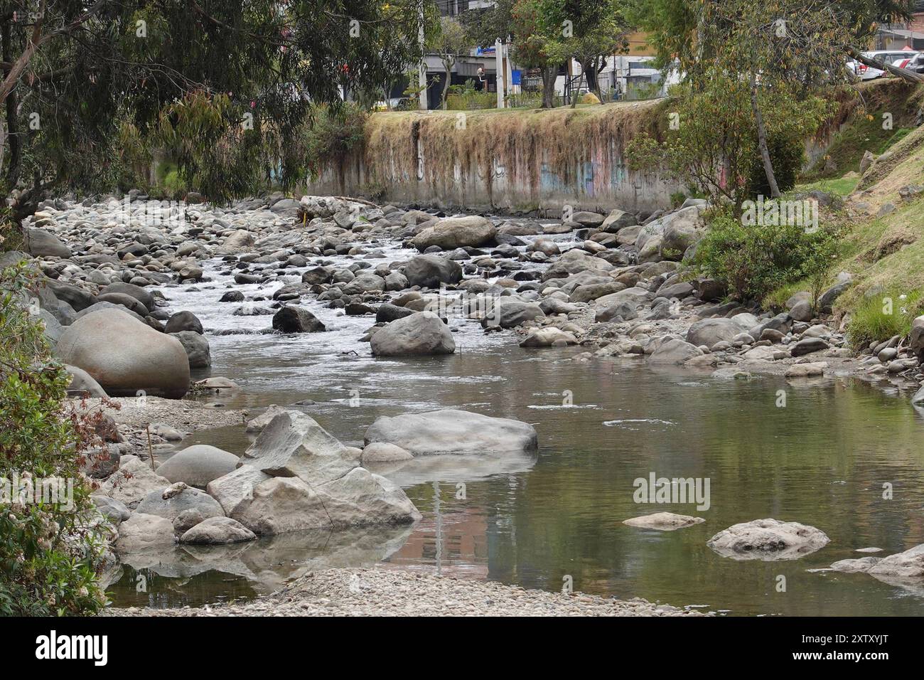 RIO TOMEBAMBA RIVER BASIN LOW FLOW STAGE EP continuously monitors the ...