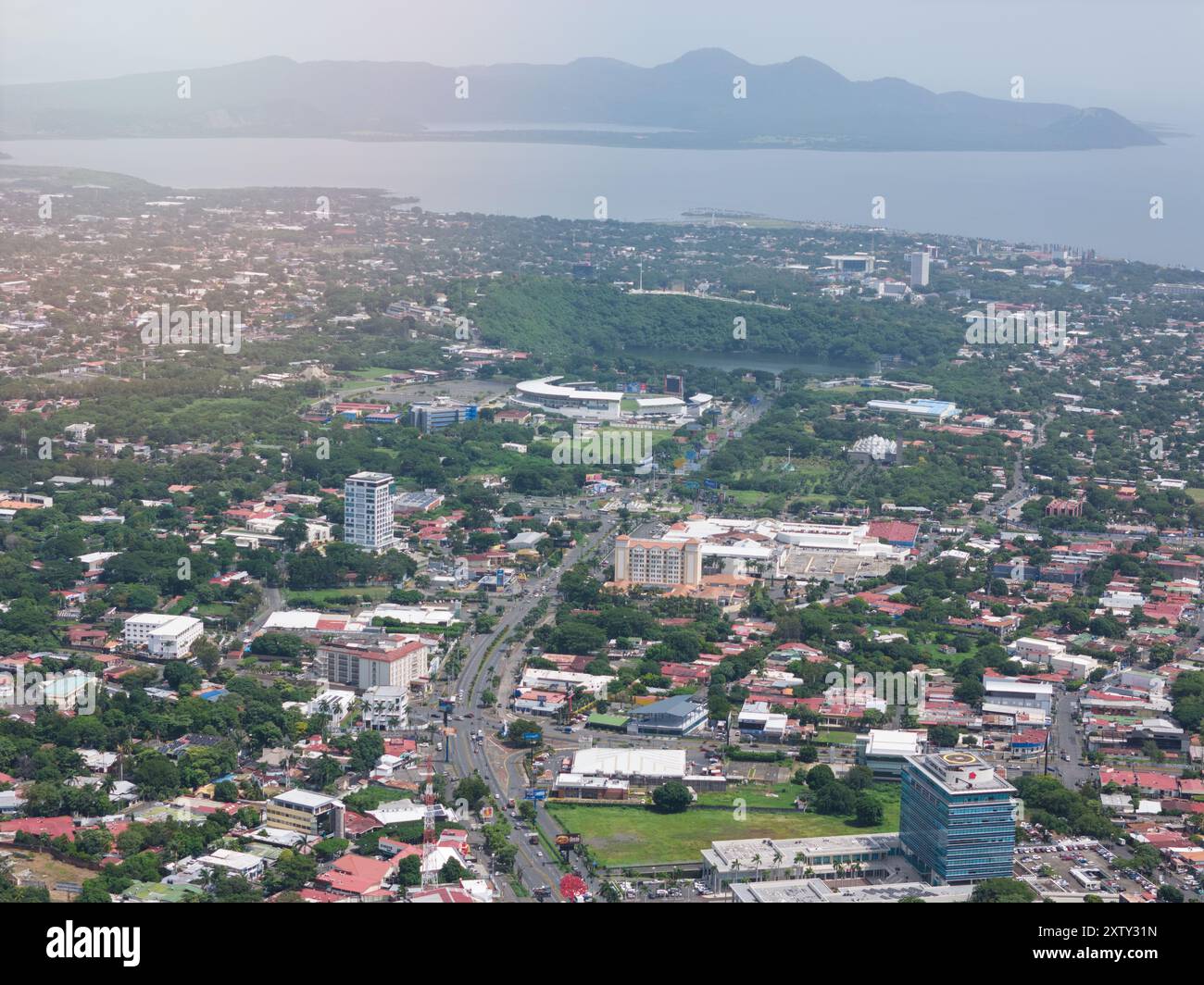 Aerial view central business hi-res stock photography and images - Alamy