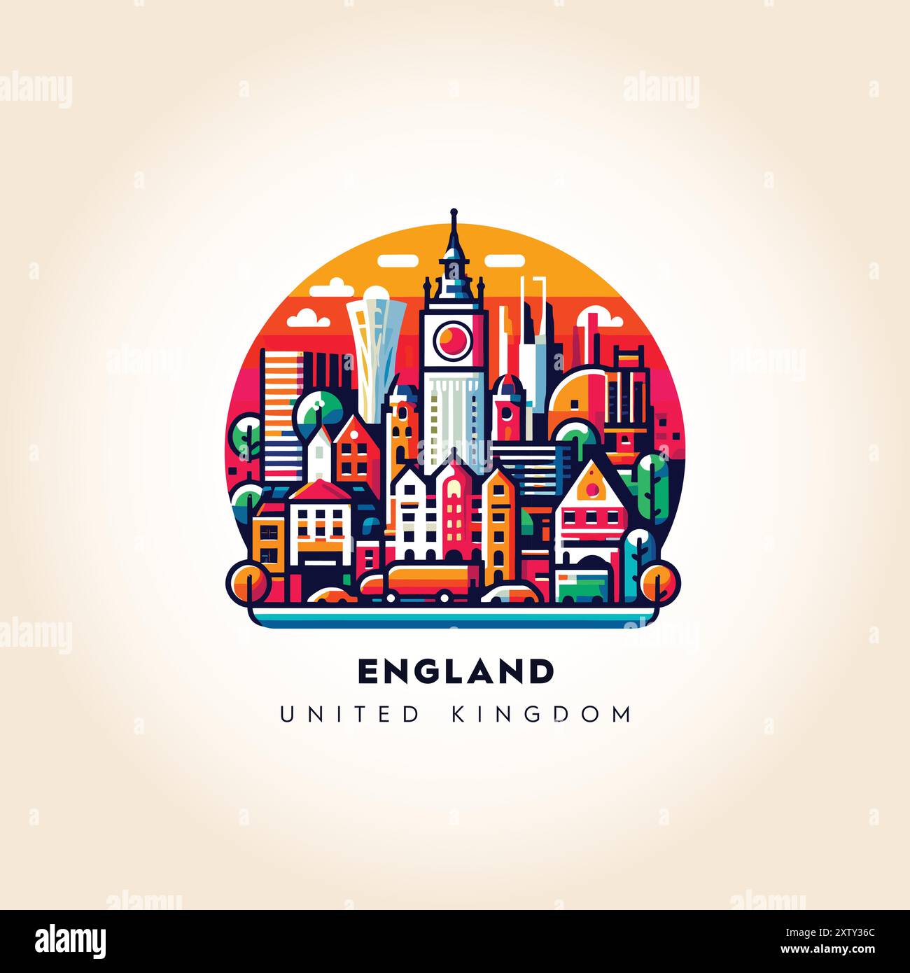 London eye silhouette illustration hi-res stock photography and images ...