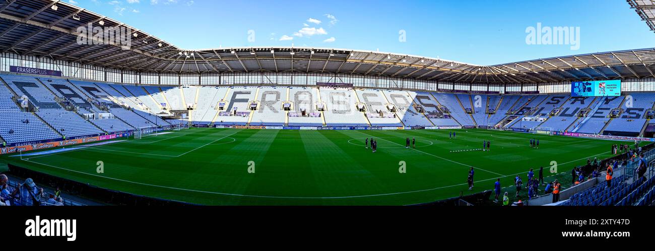16th August 2024; Coventry Building Society Arena, Coventry, England ...