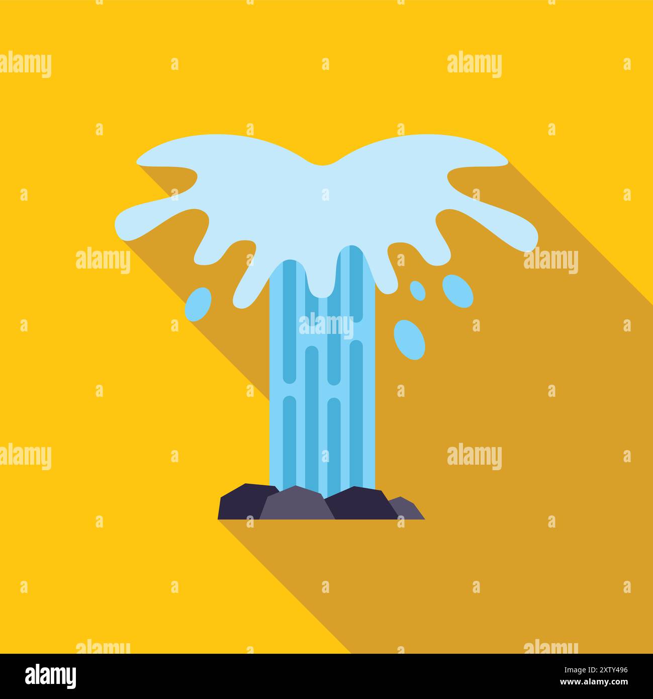 Geyser eruption erupting Stock Vector Images - Alamy