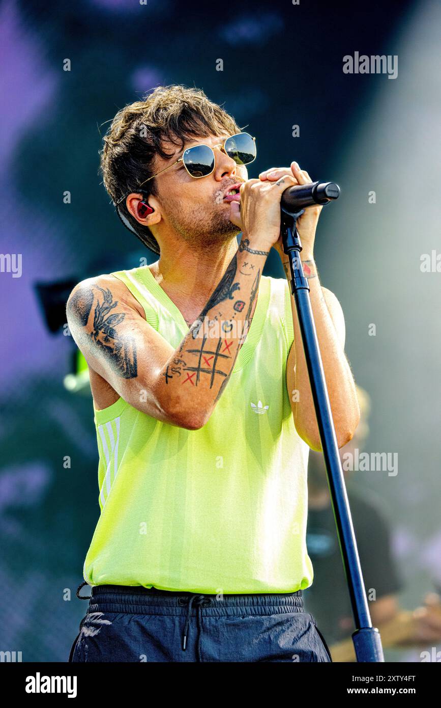Hungary 10 August 2024 Louis Tomlinson - ex One Direction - live at ...