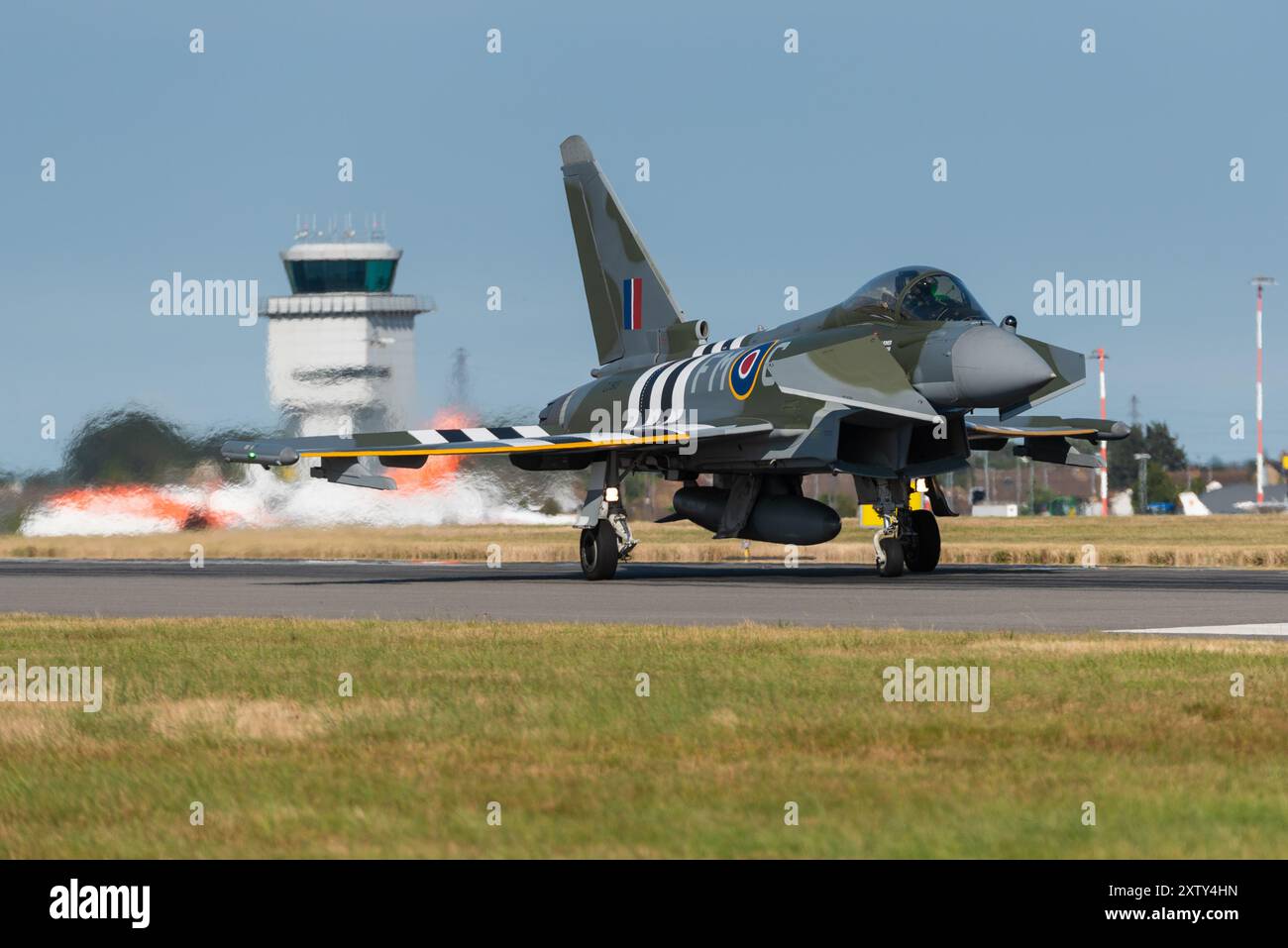 Royal Air Force Eurofighter Typhoon FGR4 fighter jet plane ZJ913 on ...