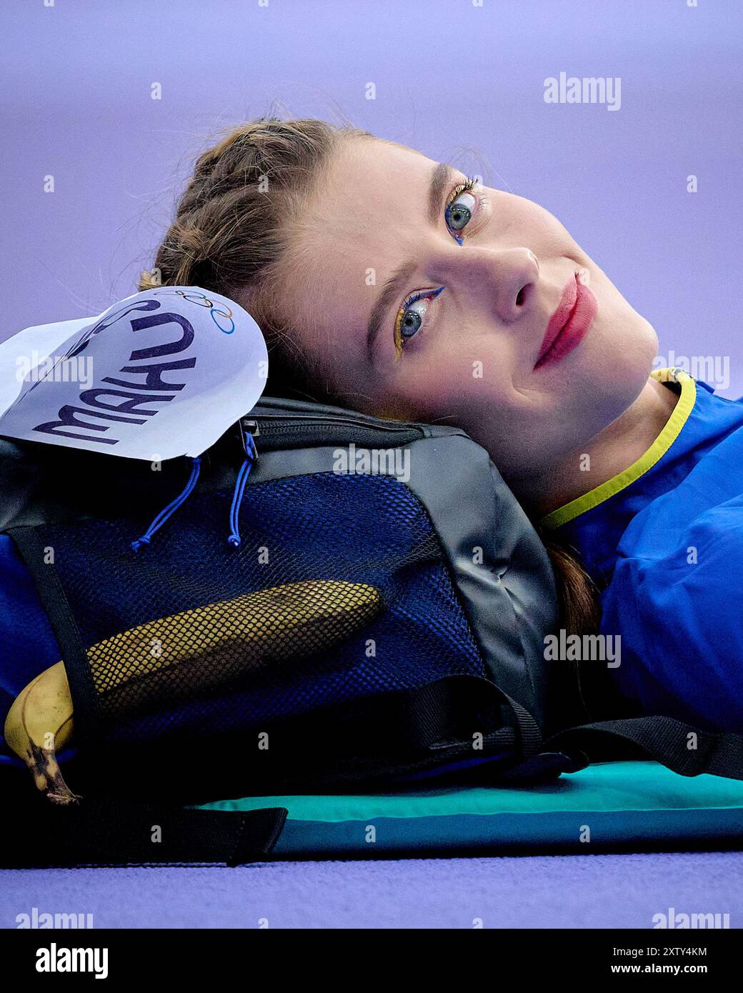 PARIS, FRANCE - 4 AUGUST, 2024: MAHUCHIKH Yaroslava, Women's High Jump ...