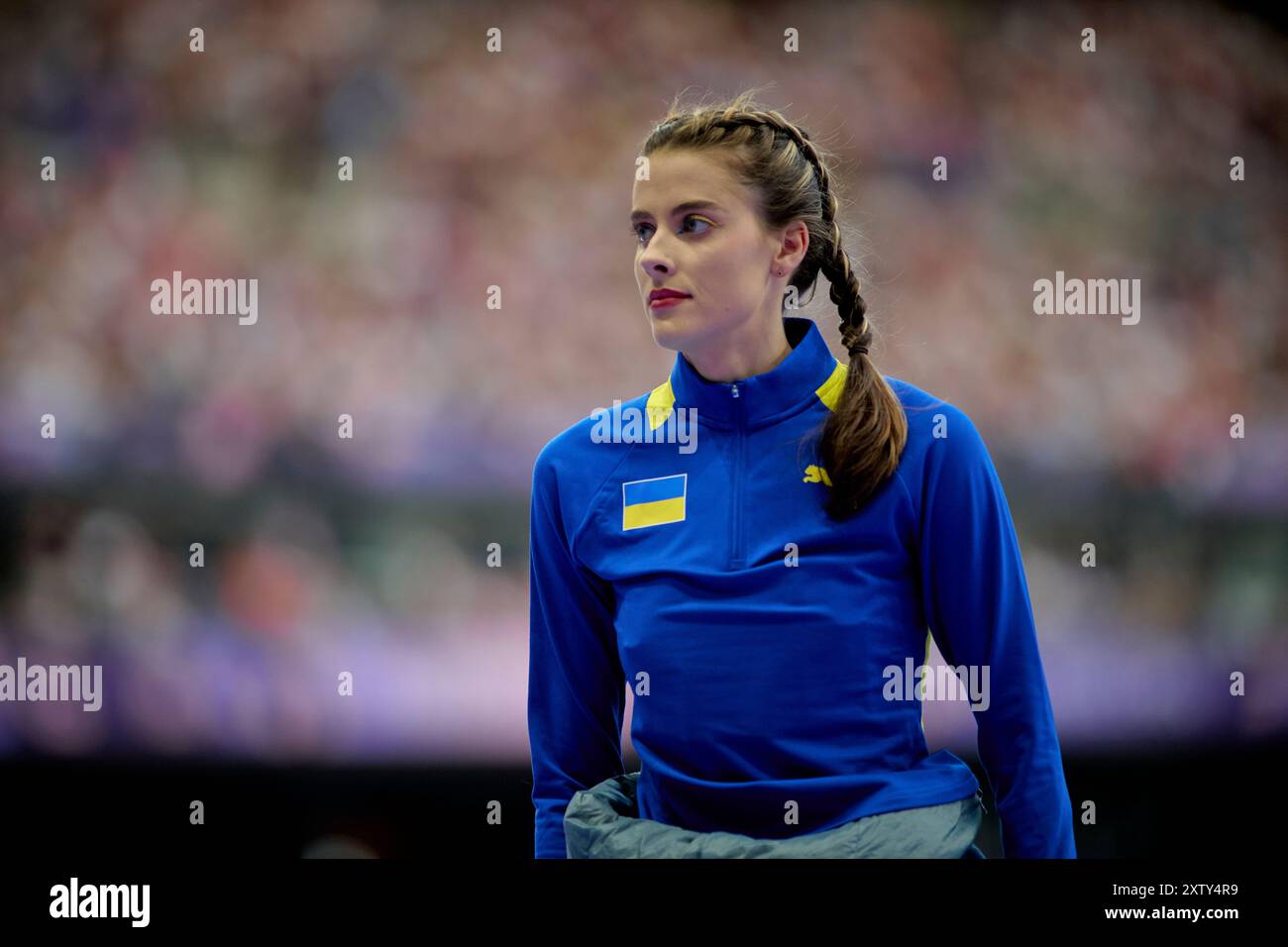 PARIS, FRANCE - 4 AUGUST, 2024: MAHUCHIKH Yaroslava, Women's High Jump ...